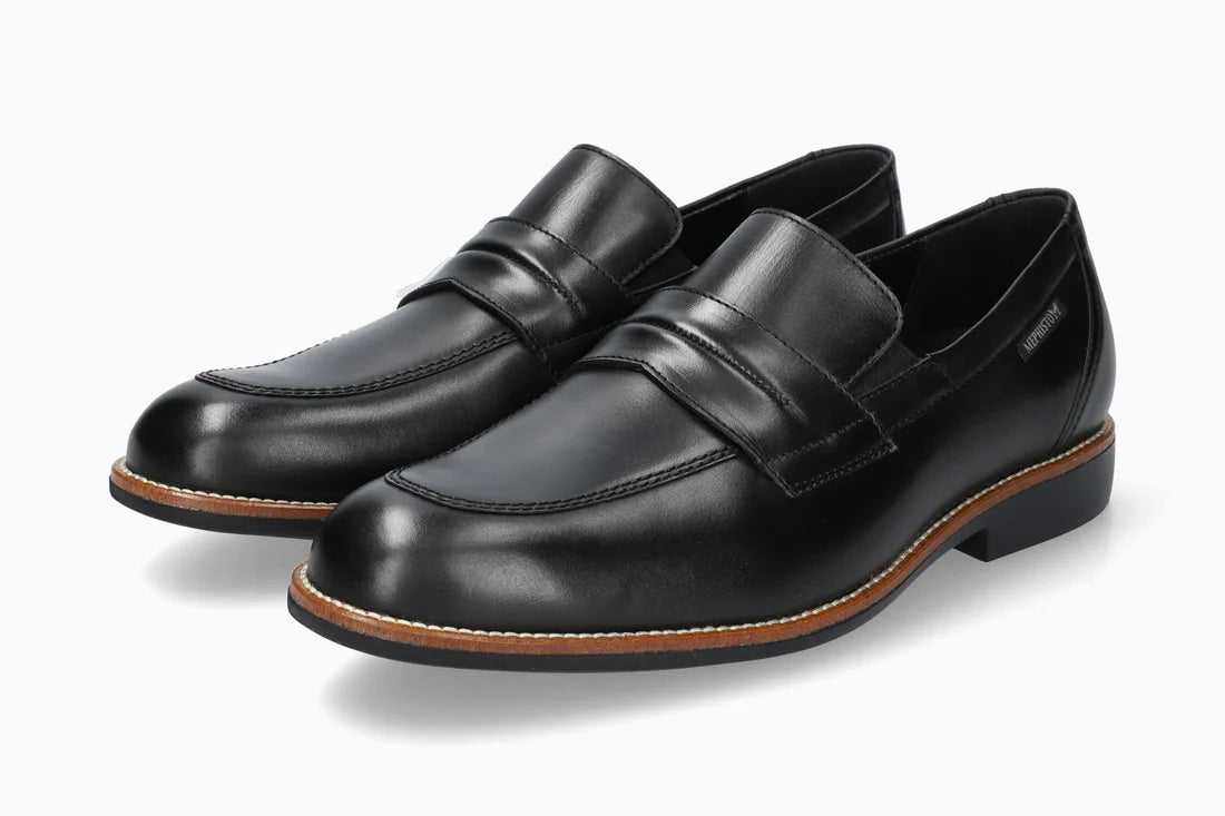 MEPHISTO Fergus Mocassin Shoe Black