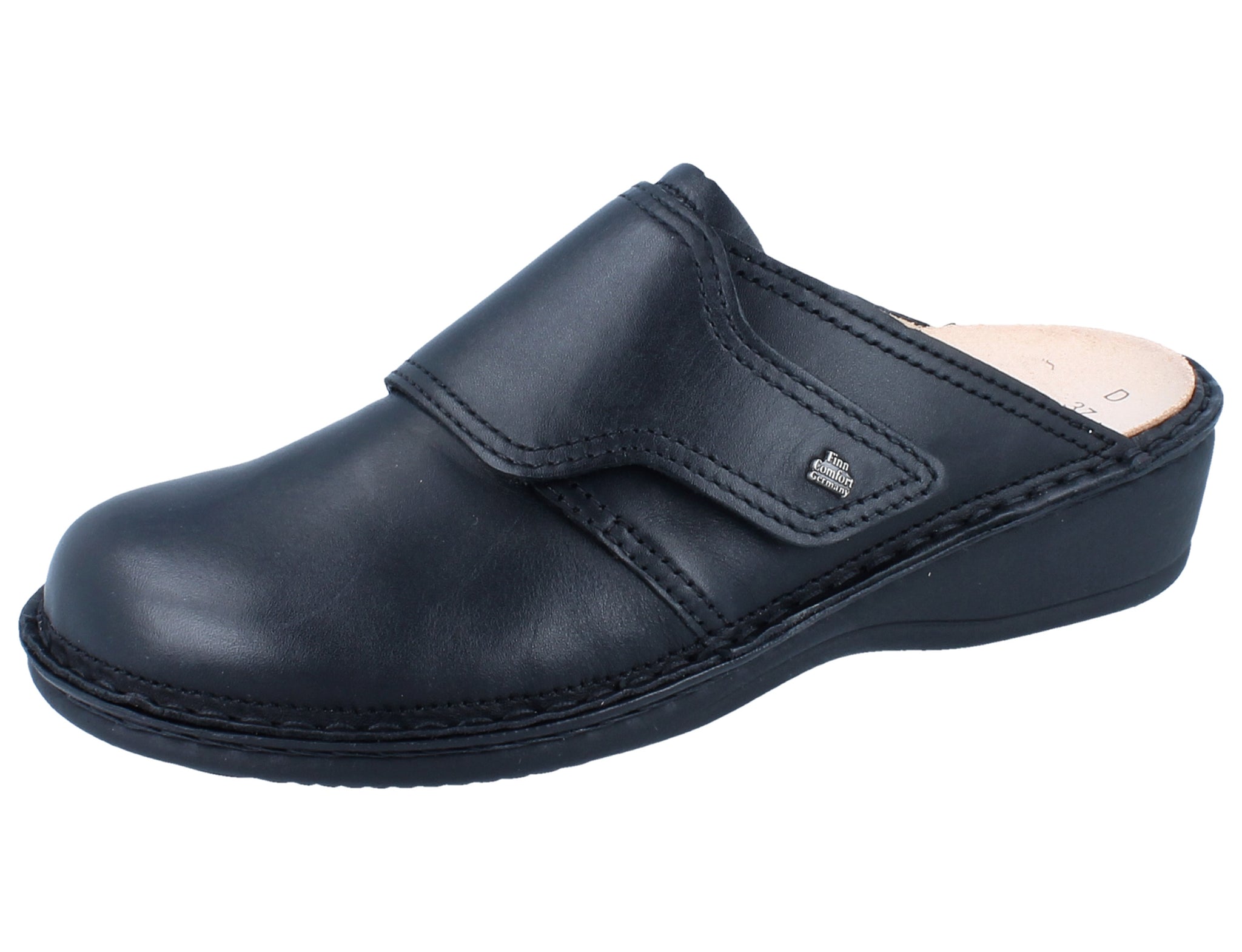 Finn Comfort Aussee Clog Black