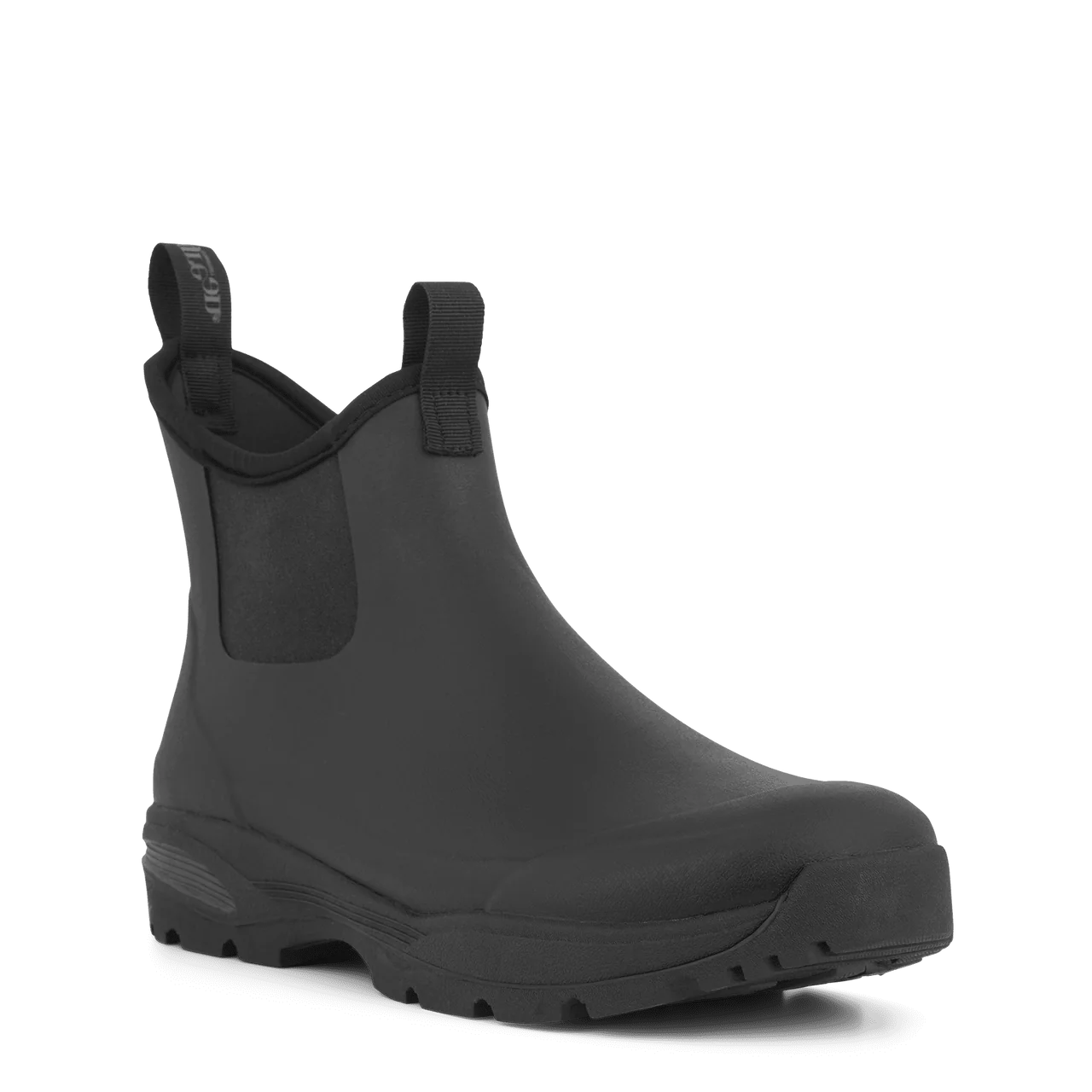 Green Comfort Rain Robby Mens Boots Black
