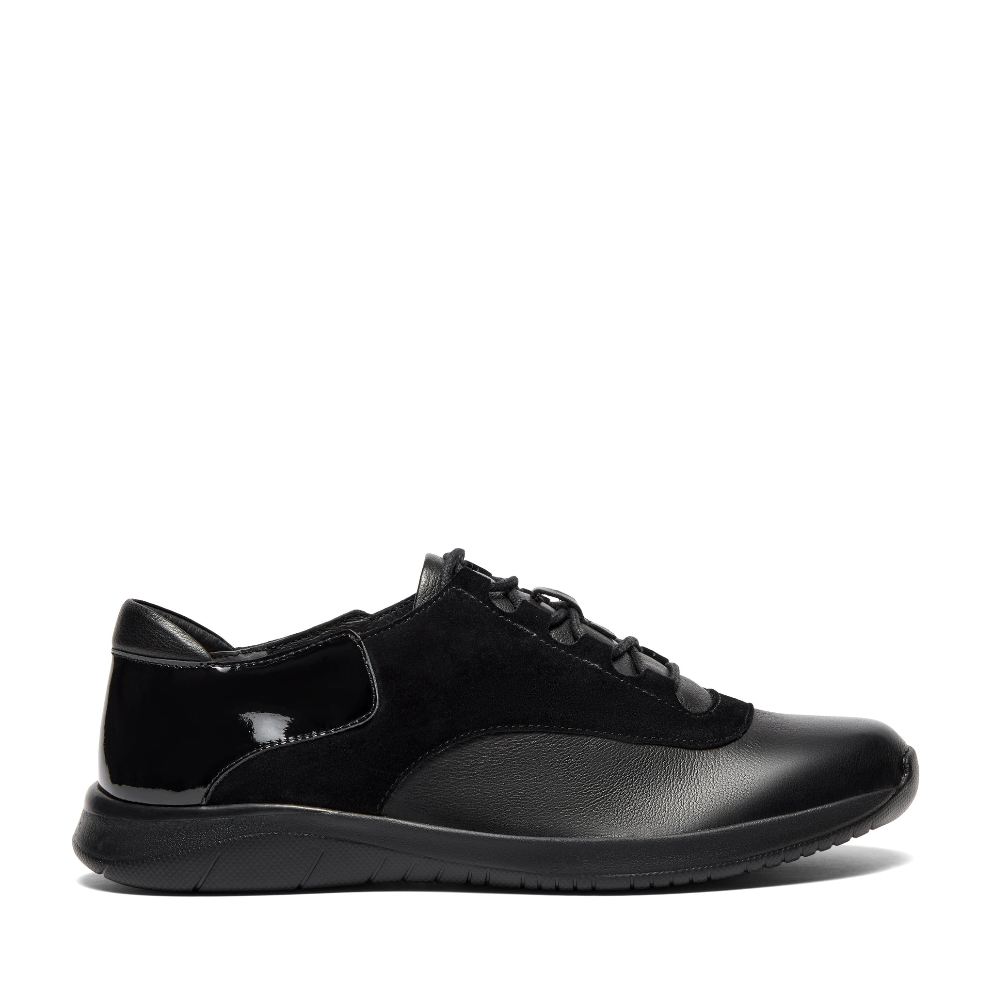 Ziera Fulvin Leather Sneakers Black